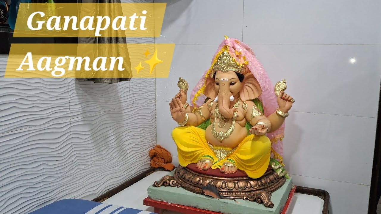 Ganapati Aagman! | Ganapati Bappa Morya | Ganesh Chaturthi 2024| @Devashish.Khirade - YouTube