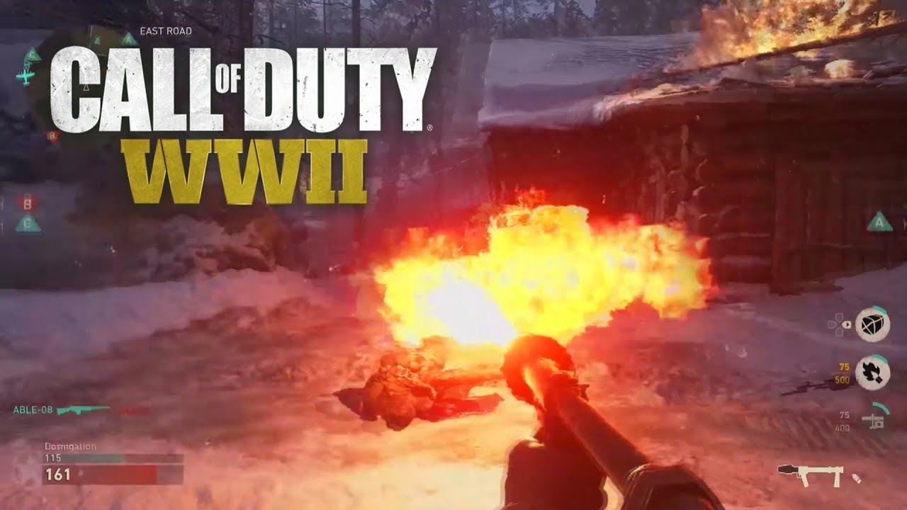 Call of Duty WW2 MULTIPLAYER GAMEPLAY! SNIPING, FLAMETHROWER + MORE ...