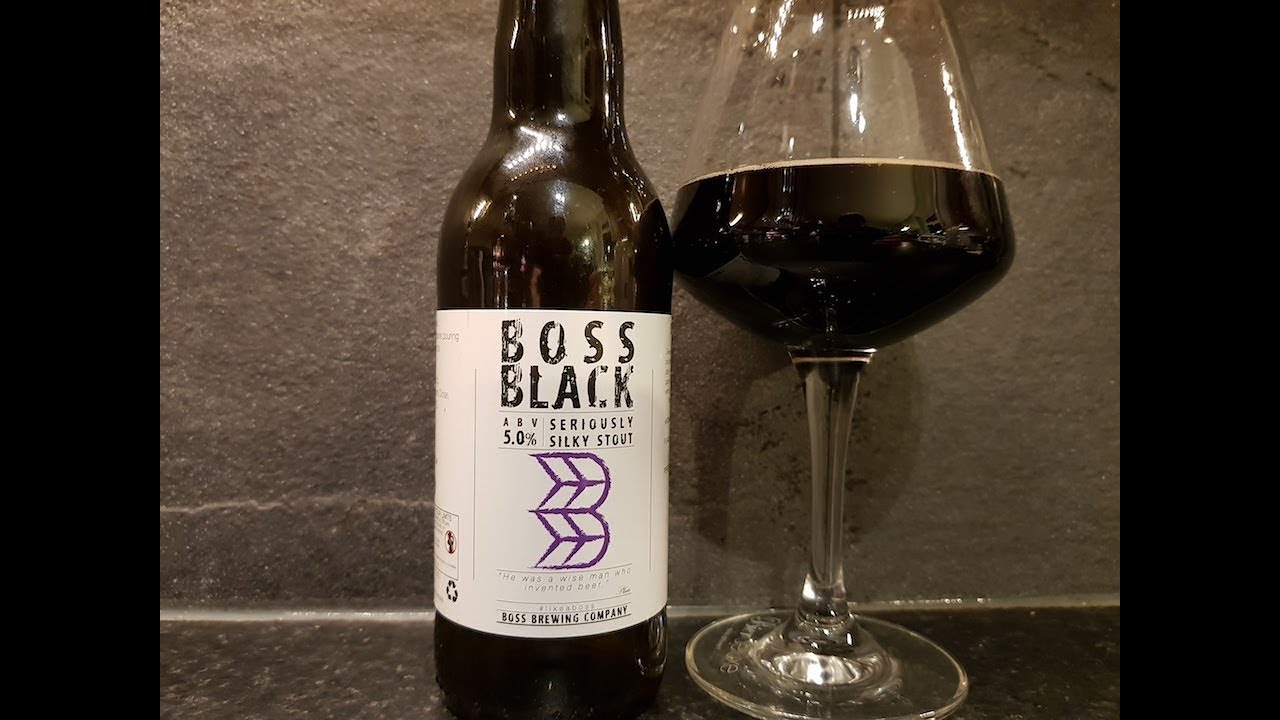 Boss Black Stout By Boss Brewing Company | British Craft Beer Review ...