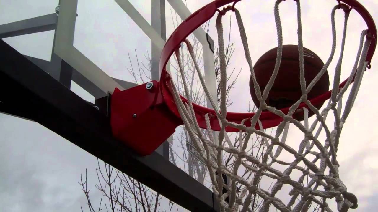 Life Time Basketball hoop review - YouTube