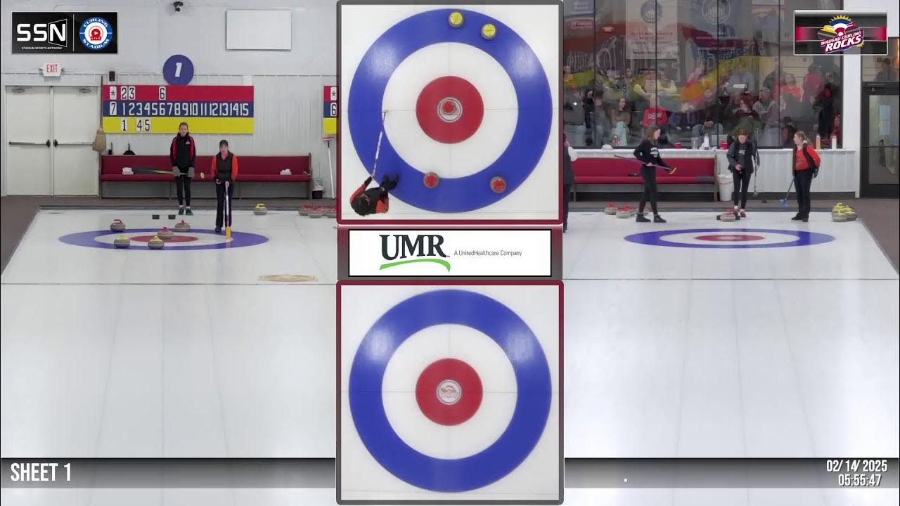Curling Stadium Wausau Sheet 1 02-14-25 - YouTube