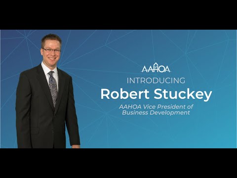 AAHOA Announces Robert Stuckey as New VP of Business Development - YouTube