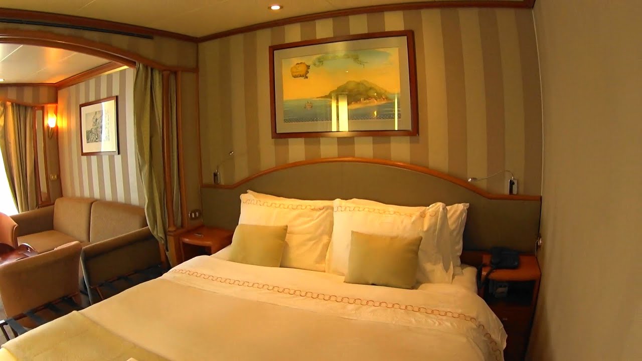 Silversea Silver Wind Veranda Suite Tour in 1080p - YouTube
