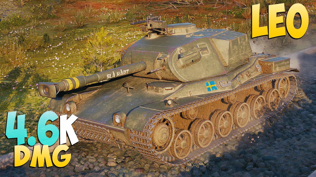 Leo - 6 Kills 4.6K DMG - How to play bushes! - World Of Tanks - YouTube