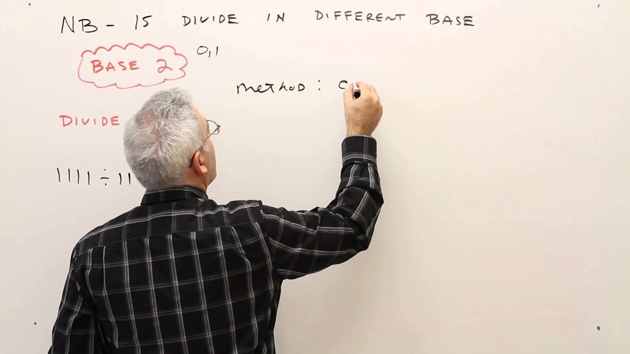 NB 15--Dividing in Different Number Base - YouTube