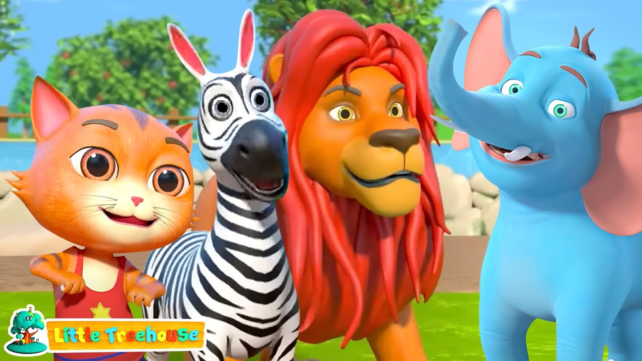 Animal Dance Song, Nursery Rhymes and Preschool Cartoon Videos for Kids ...