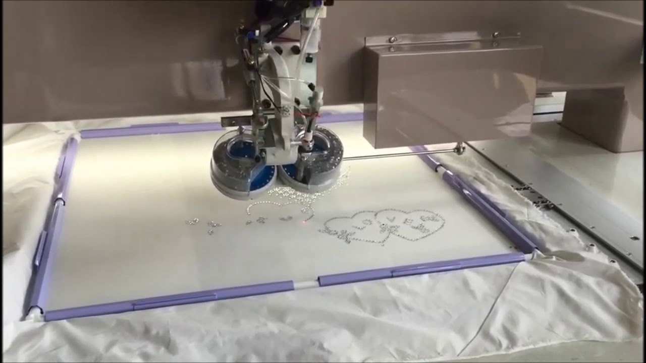 Fully Automatic 1 Head Fully Automatic Stone Setting Machine - YouTube