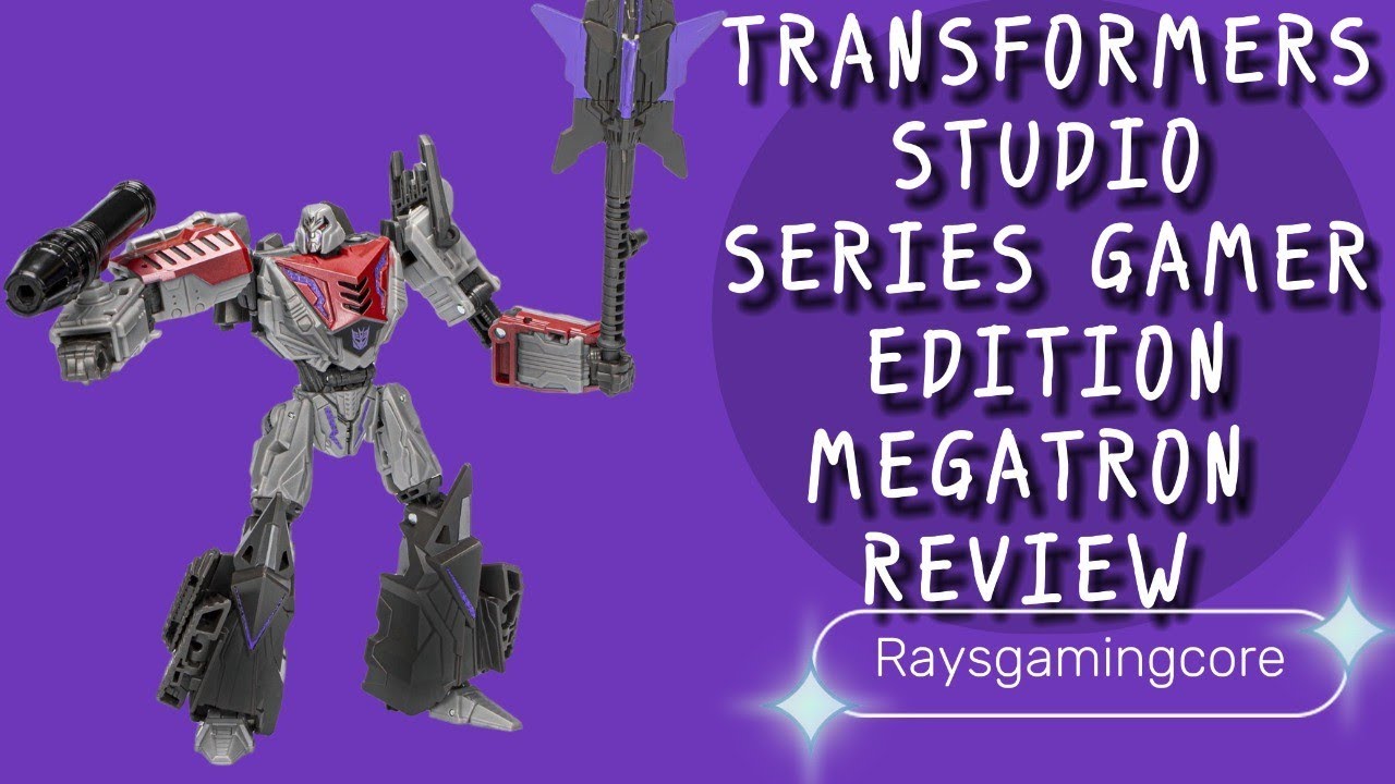 Transformers Studio series Gamer Edition Megatron Review - YouTube