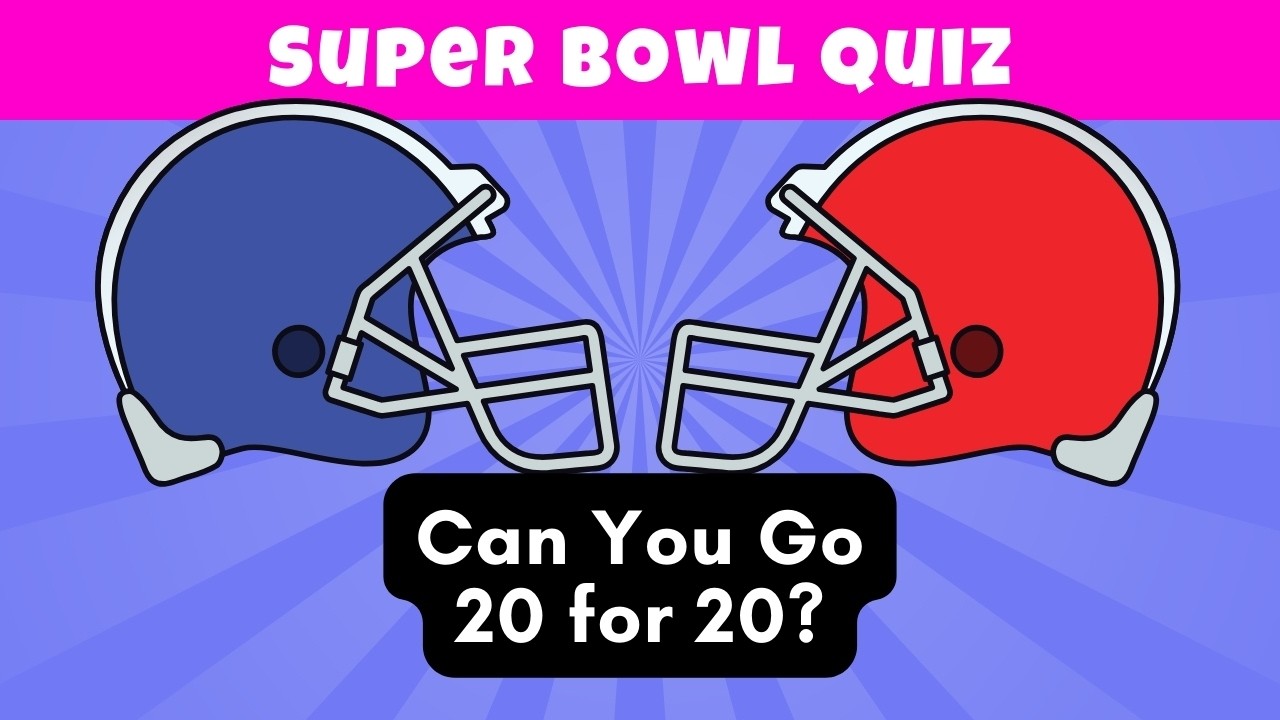 Super Bowl Quiz: 20 Questions for 20 Championships - YouTube