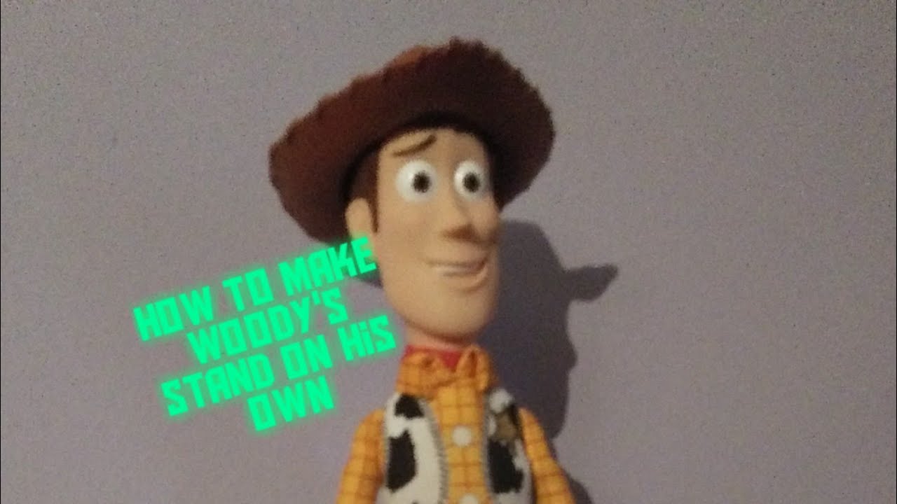 How to make a woody stand out of cardboard - YouTube