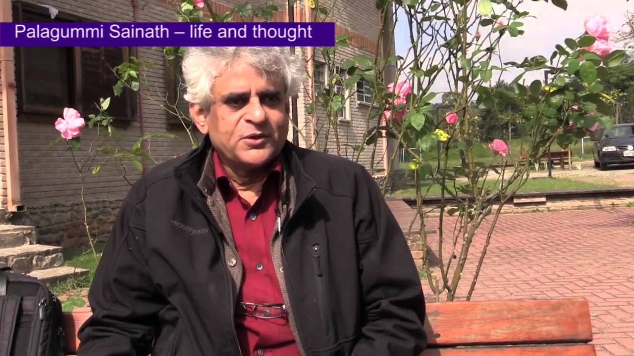 2015 Life and Thought - Palagummi Sainath - YouTube