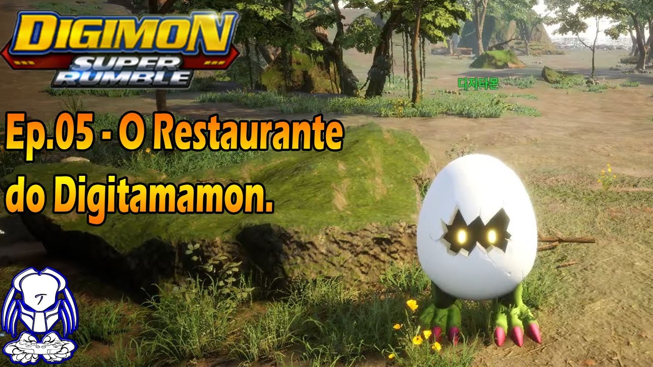 Digimon Super Rumble (A Série) Ep.05 - O Restaurante do Digitamamon ...