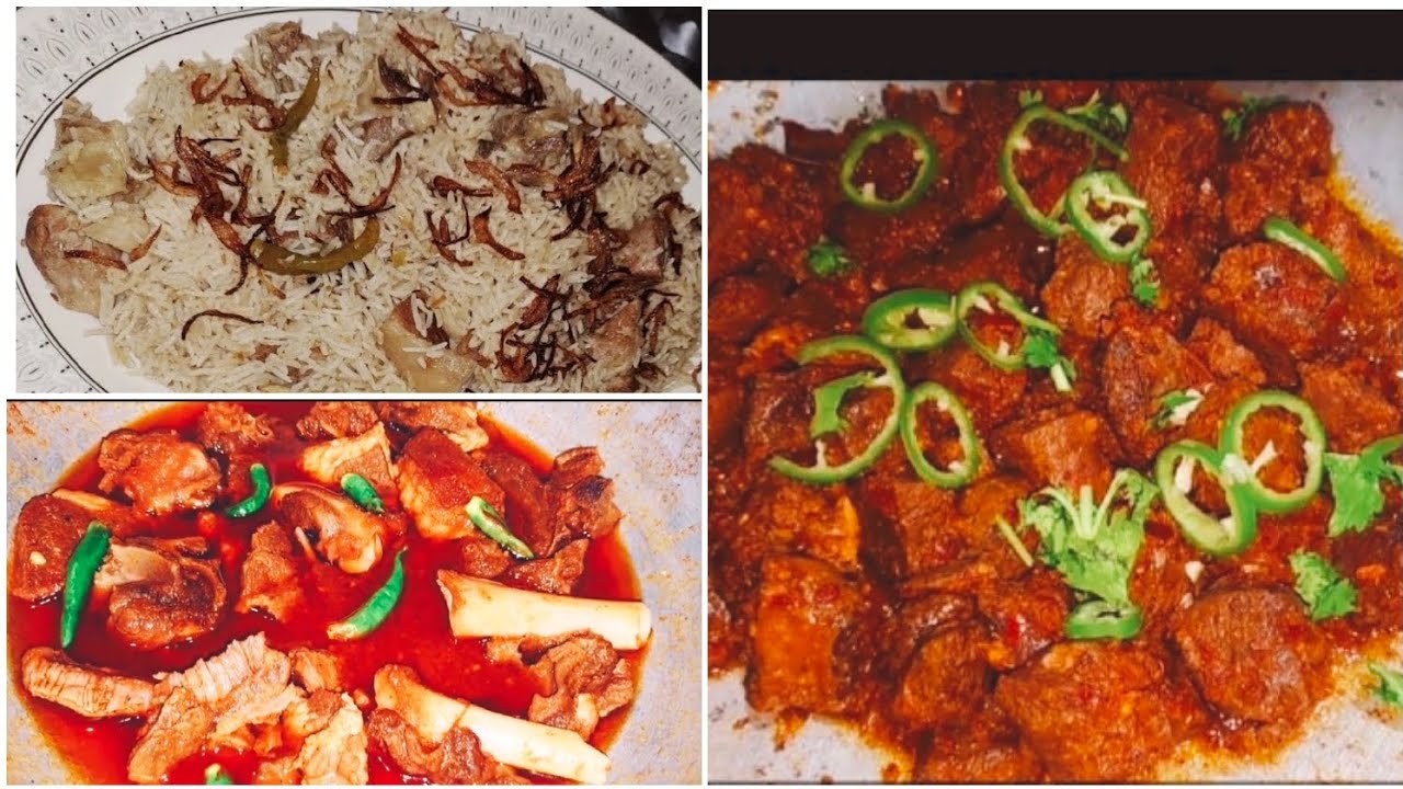 Bakra Eid Special Dawat menu | Beef | Mutton | Recipe By Desi cook book ...