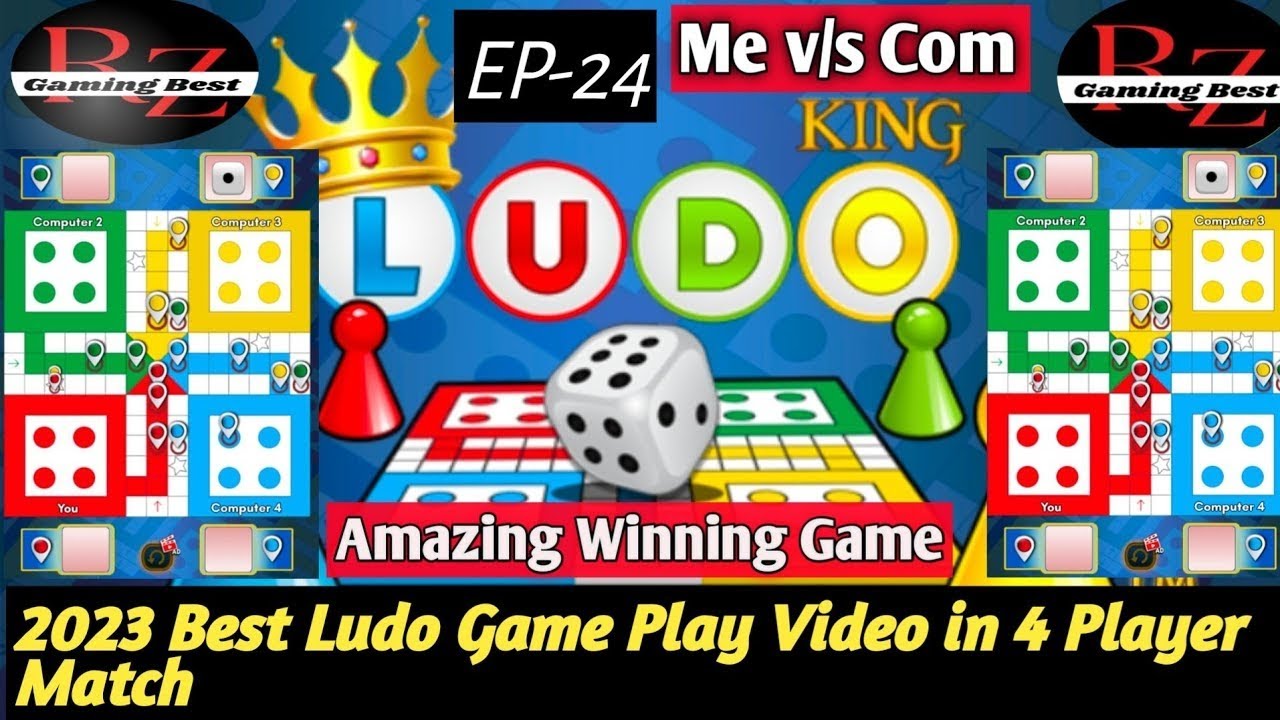 Ludo Game Play Video in 4 Player Match||Ludo King 4 Player Match # ...