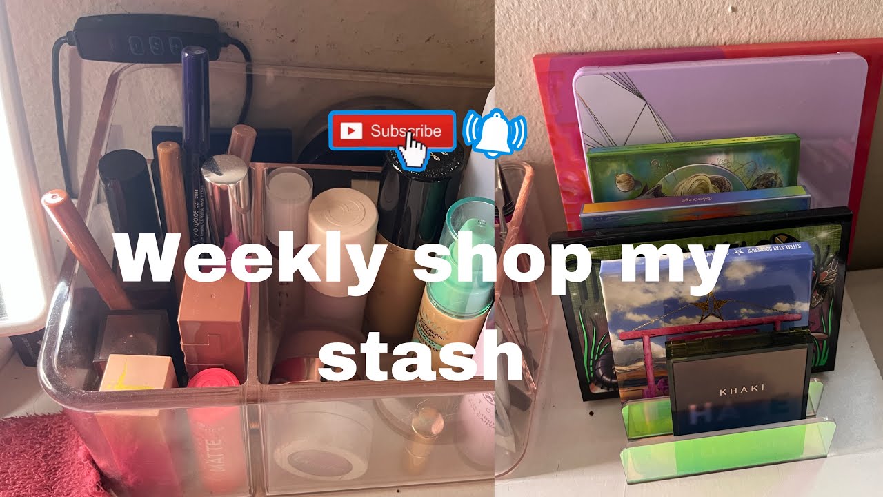 Weekly shop my stash - YouTube