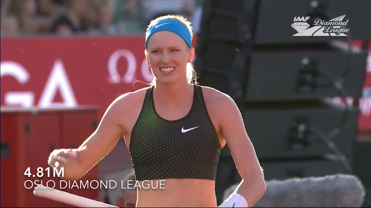 Olympic pole vaulter Sandi Morris - 2018 Season Recap - YouTube