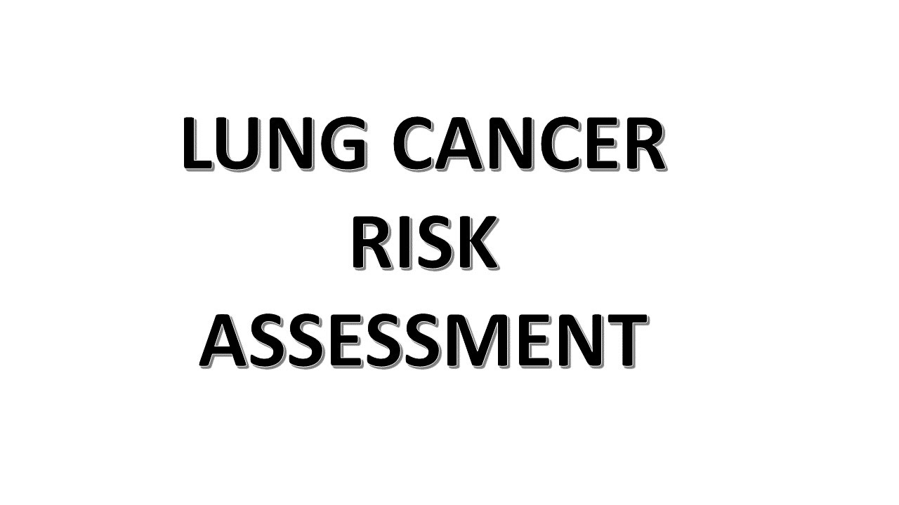 LUNG CANCER QUESTIONNAIRE VIDEO - YouTube