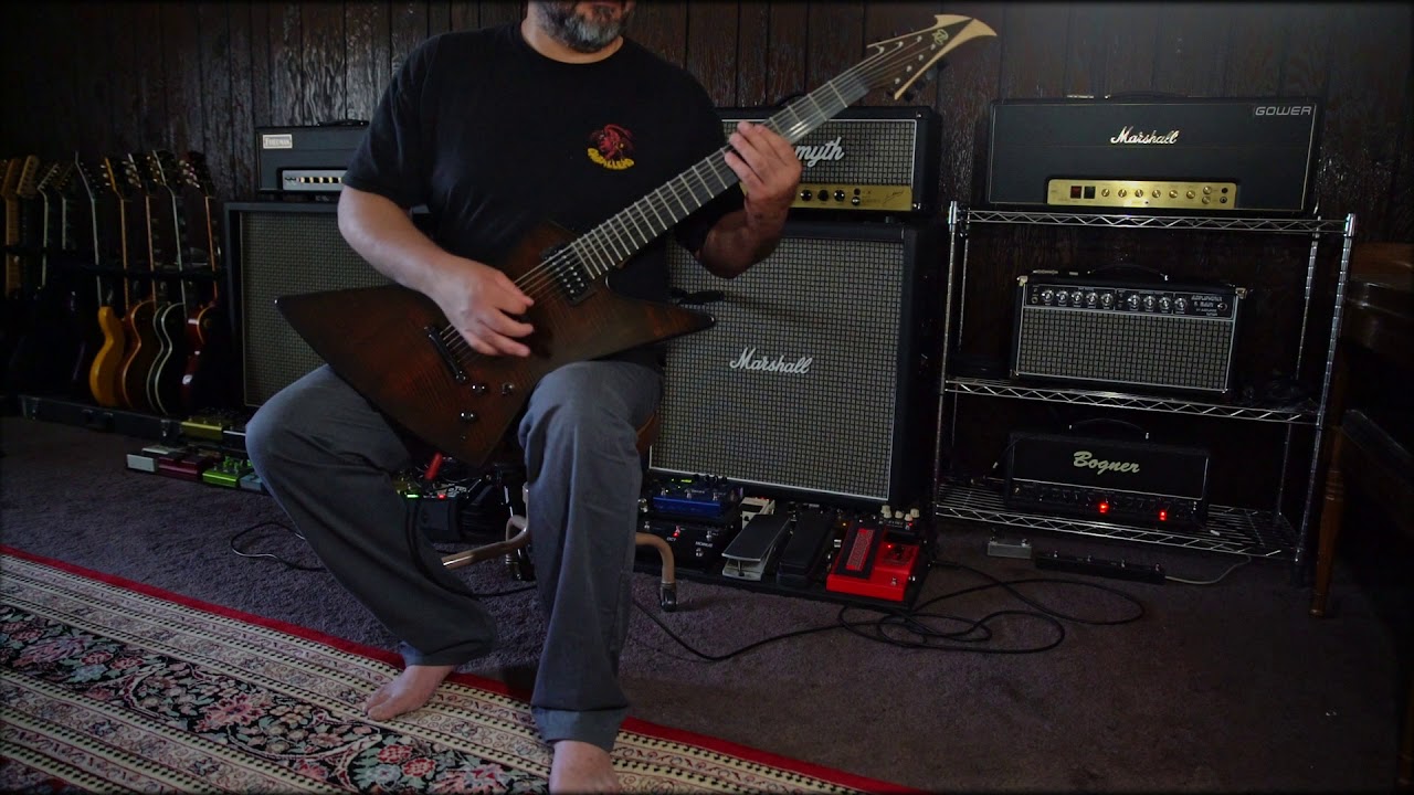 Bogner XTC 3534 vs. Ken Lawrence Explorer Baritone 7 String - YouTube