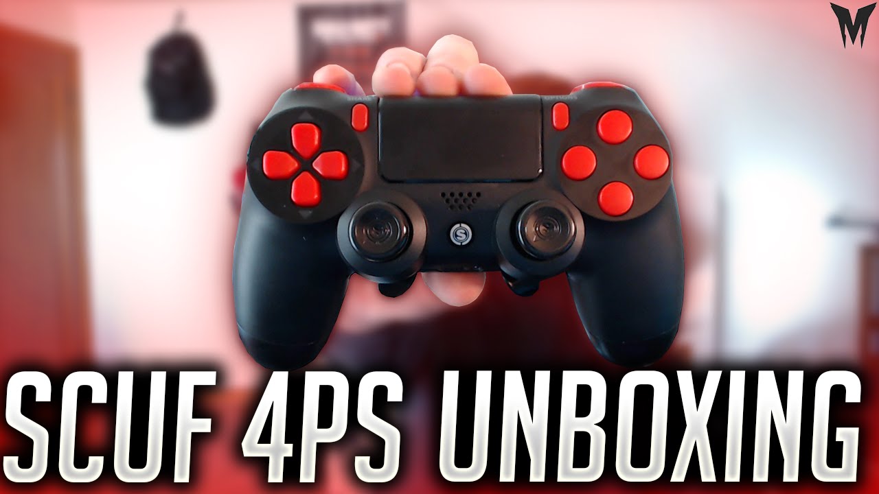 Scuf 4PS FPS Colors (Red) Unboxing & Overview! - YouTube