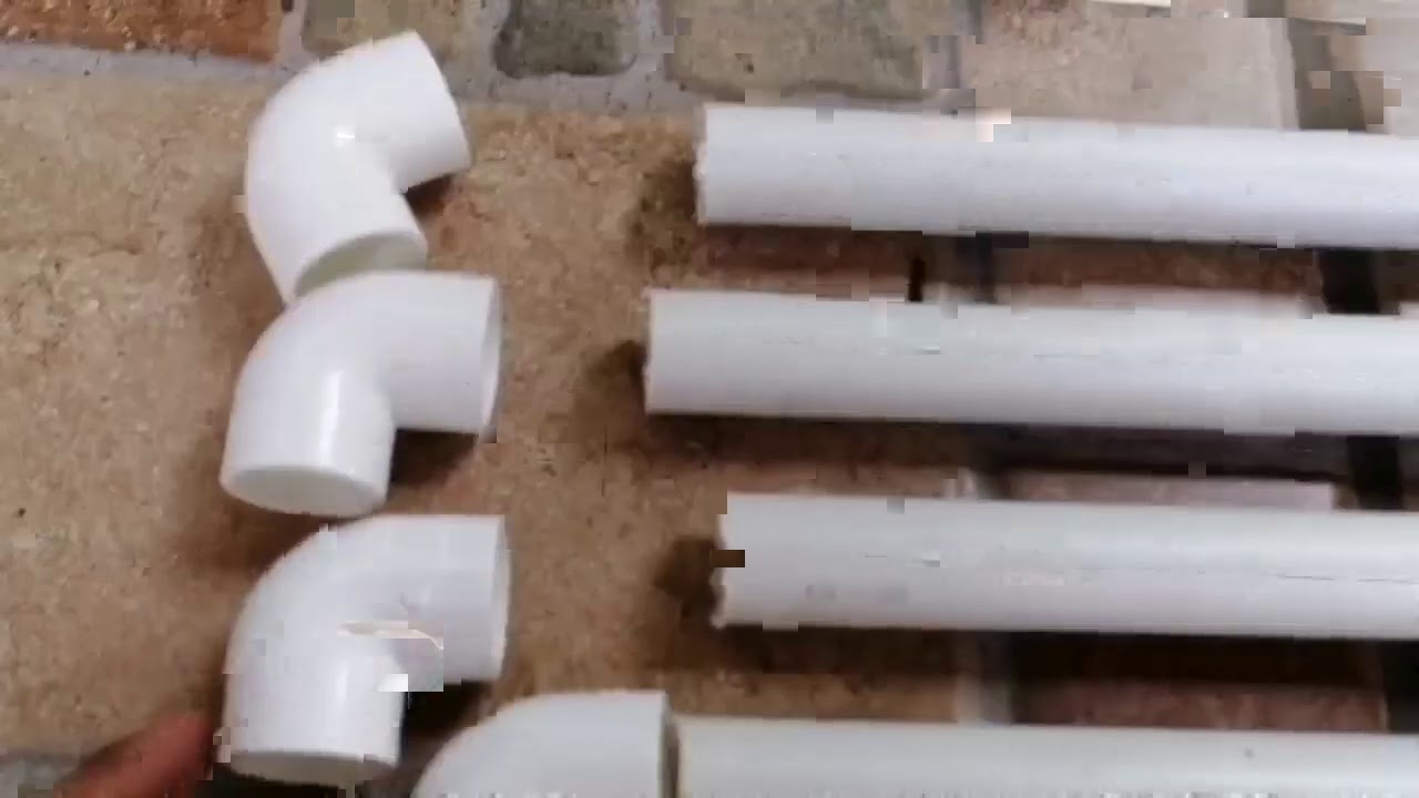 Piscina casera tipo intex rectangular facil a fabricar con PVC, easy ...