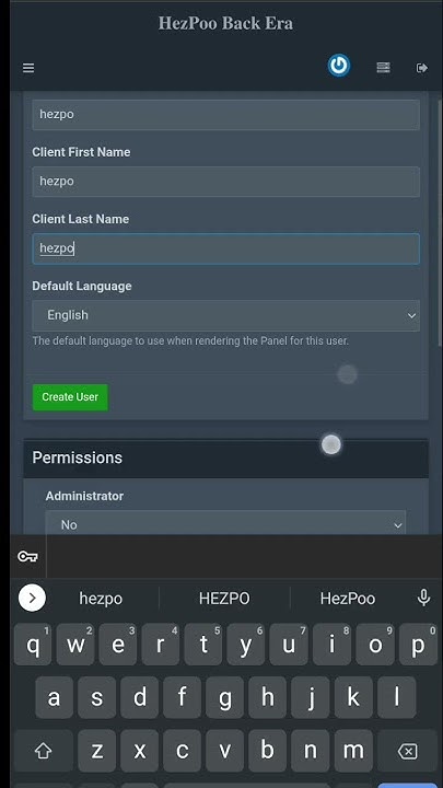 CARA BIKIN AKUN PANEL ADP DI ADMIN PANEL - YouTube