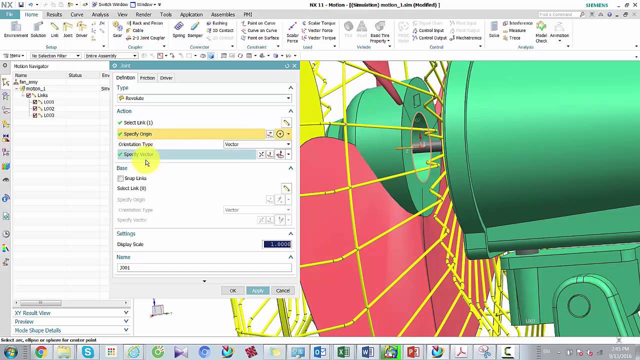 NX11: Motion simulation - YouTube