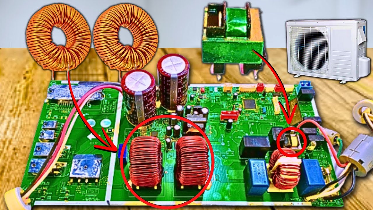 Use of Coil Reactors & Current Transformer in A/C Inverter Circuit ...