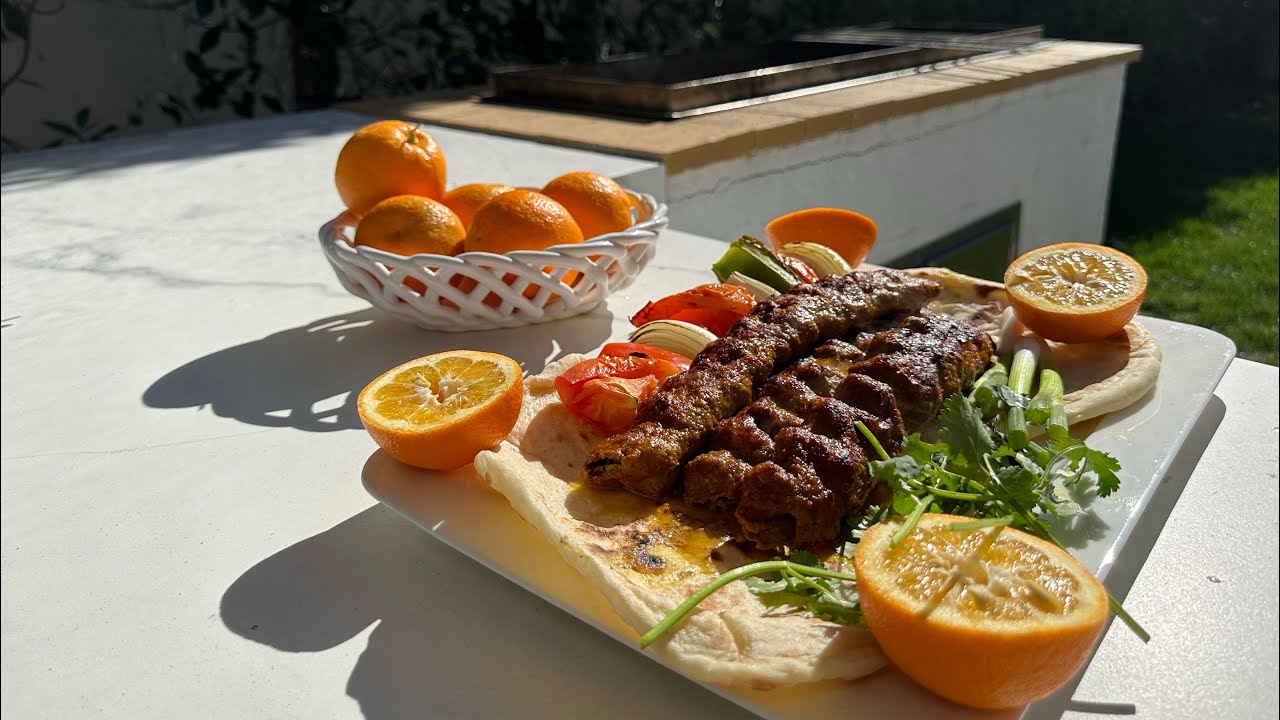 The original recipe of the Ground Beef Kabab, Koobideh Kabab, Middle ...