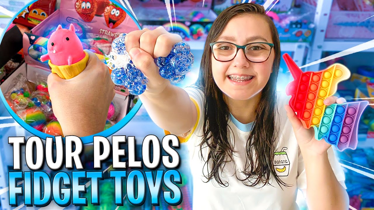 TOUR PELOS NOSSOS FIDGET TOYS, MOSTREI TODOS 😱 - YouTube