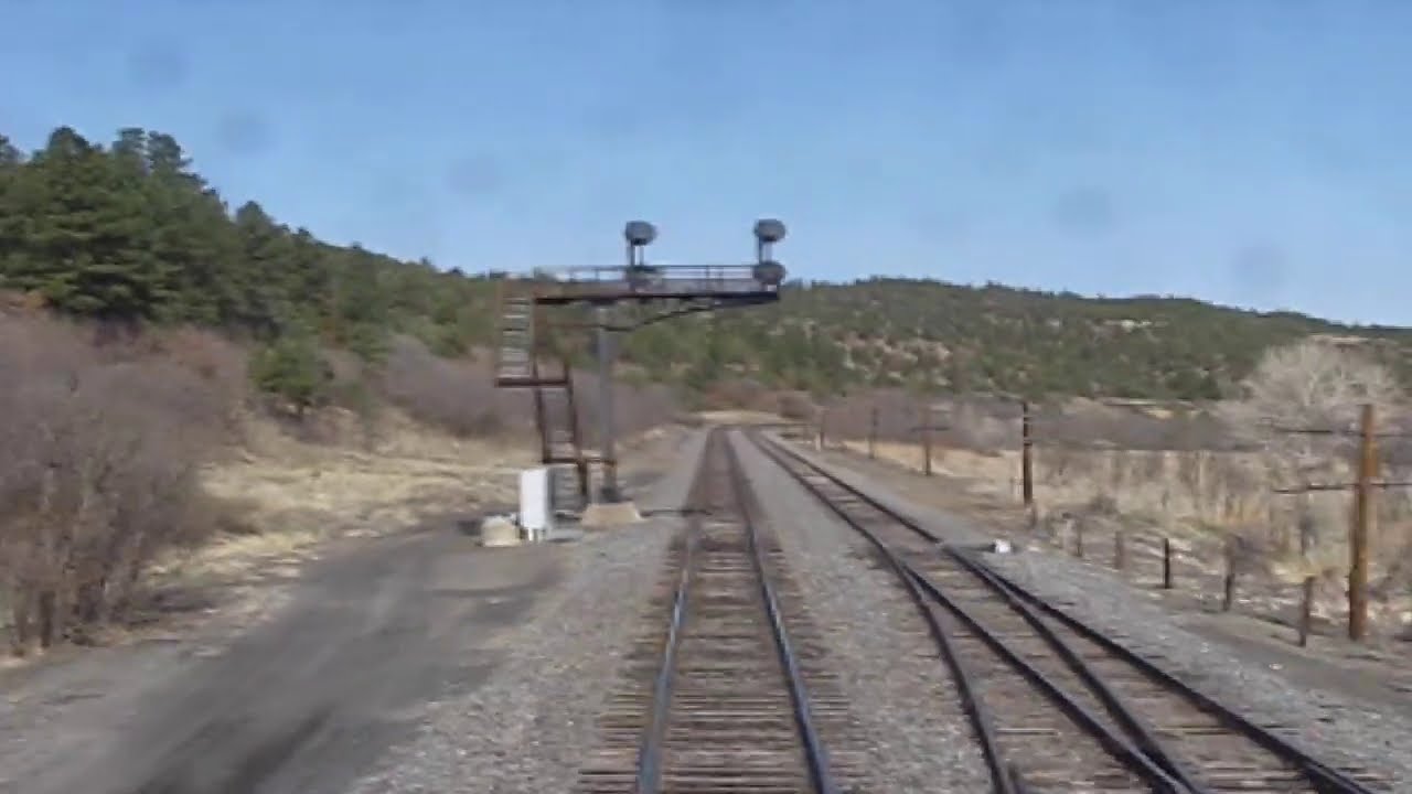 Raton Pass Amtrak SW Chief - YouTube