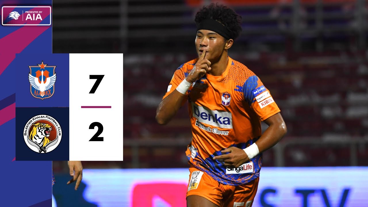 Shingo Nakano & Daniel Goh score a HAT-TRICK! | 2024/25 SPL: Albirex ...