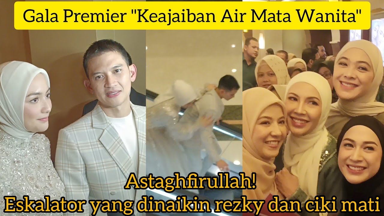KEAJAIBAN AIR MATA WANITA! CITRA KIRANA, REZKY ADITYA, NATASHA RIZKI ...