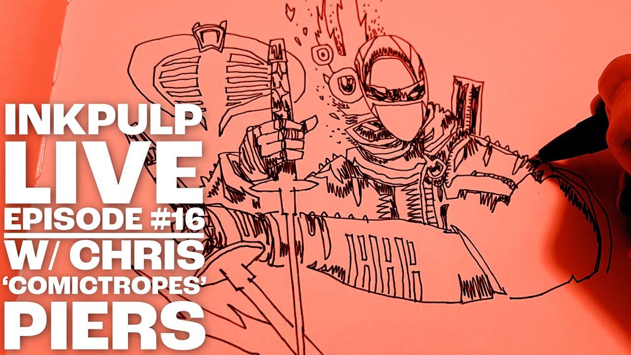 Inkpulp Live #16 - w/ Chris 'ComicTropes' Piers - YouTube