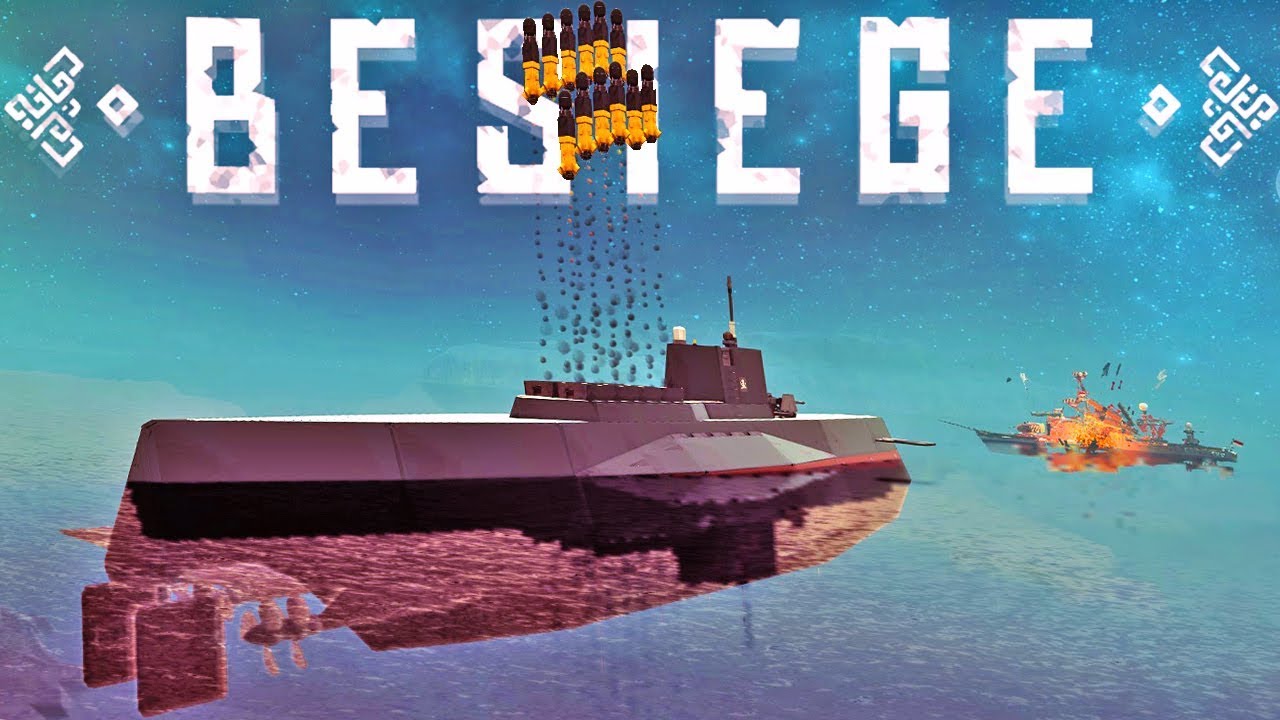 The Most Destructive Vehicles Of The Seas! - Besiege Best Creations ...