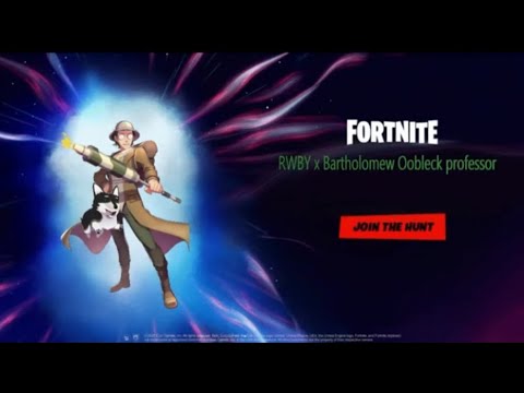 [ RWBY - Fortnite make skln Bartholomew } Oobleck professor { video ...