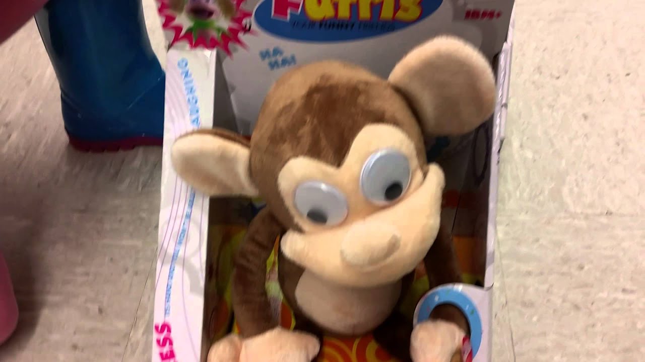 Fufris Cheeky Monkey toy - YouTube