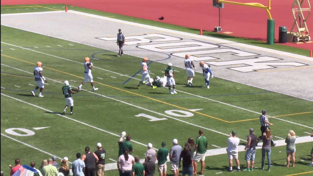 SRU-UNH Football Highlights - YouTube