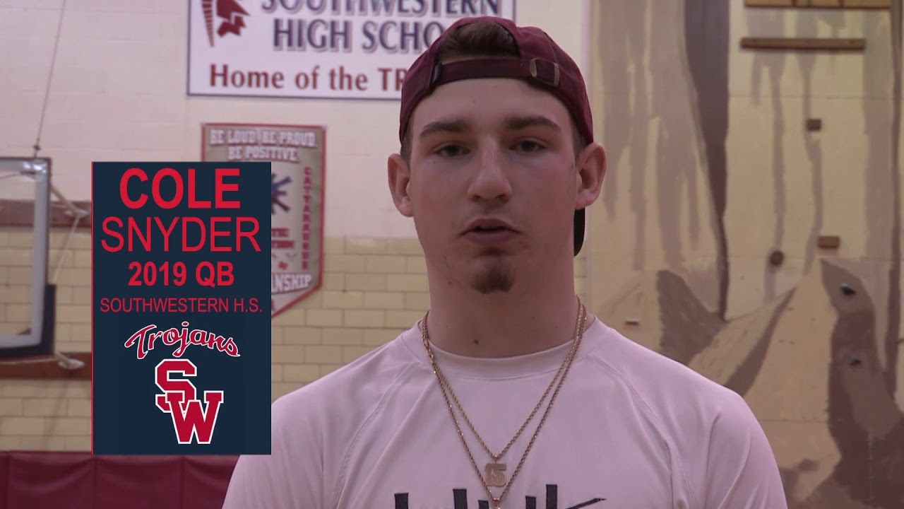 2019 QB Cole Snyder - Quincy Avery Off-Season Training Video, April ...