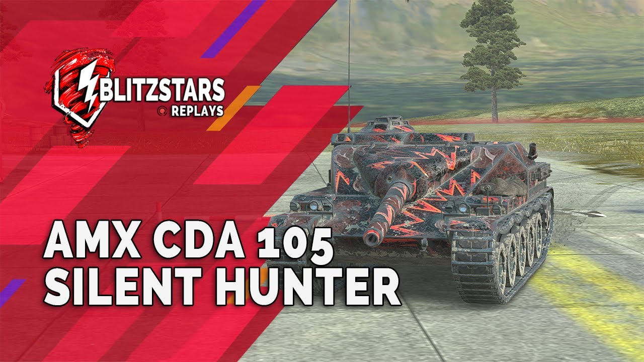 🎯 AMX CDA 105 – Silent Hunter | World of Tanks Blitz - YouTube