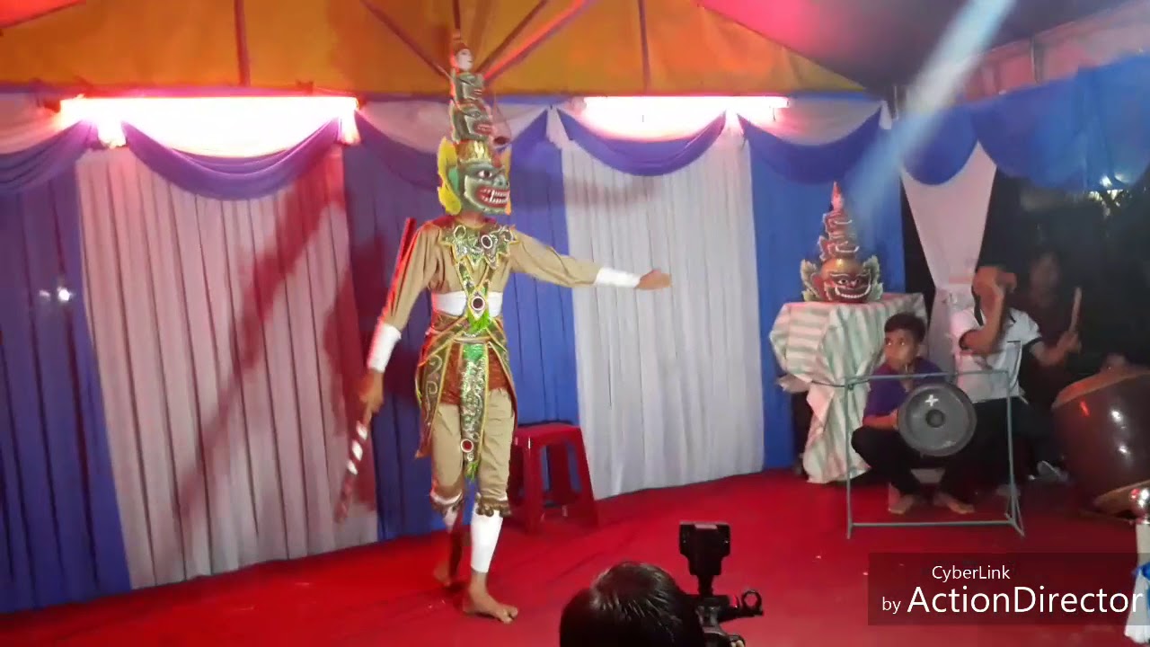 Robam Yak Rom Khmer. Trà Vinh Châu Thành. Khmer krom 1.. - YouTube