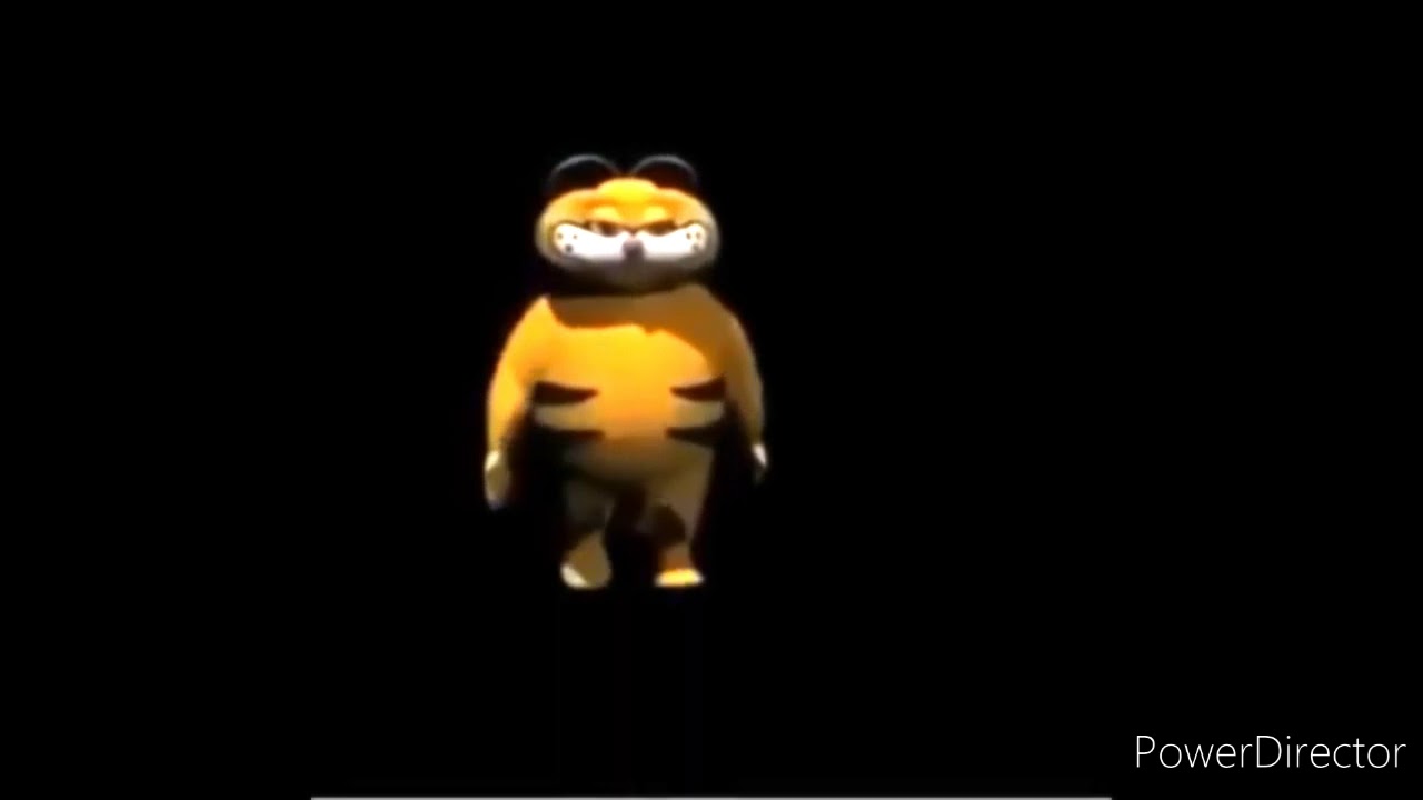 garfield dancing but it gets faster and then slower - YouTube