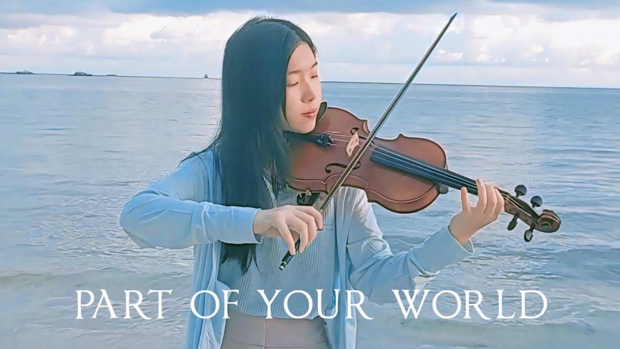 Part of Your World - Violin & Piano Cover - Stephanie Halim - YouTube