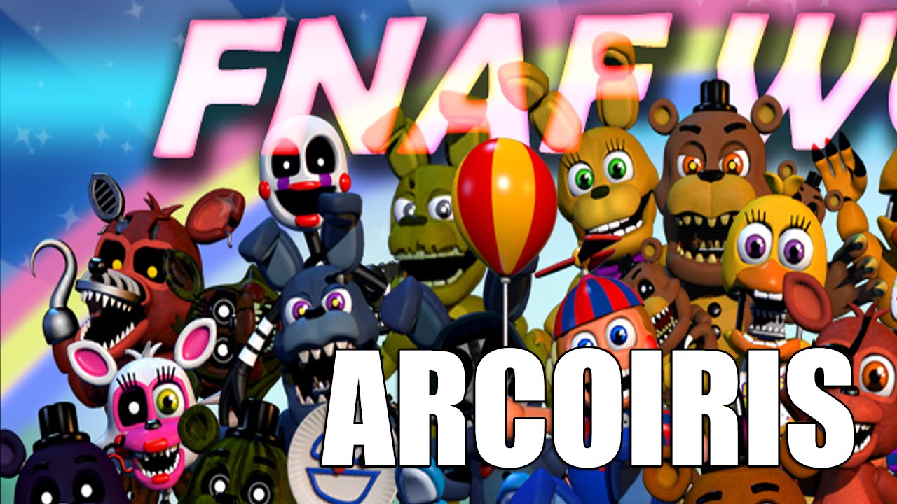 Nuevo Teaser FNAF WORLD - "Arcoiris" - Nueva imagen Scottgames FNAF ...