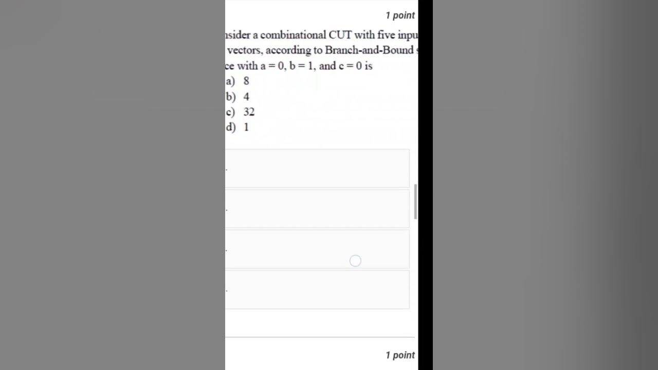 Nptel Swayam Digital Vlsi Testing Week 4 Assignment Answers Nptel Youtube