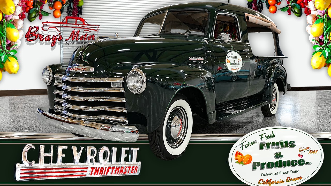 Bray's Motor Museum & Playground- '48 Chevy 3100 Canopy Express (Fruit ...