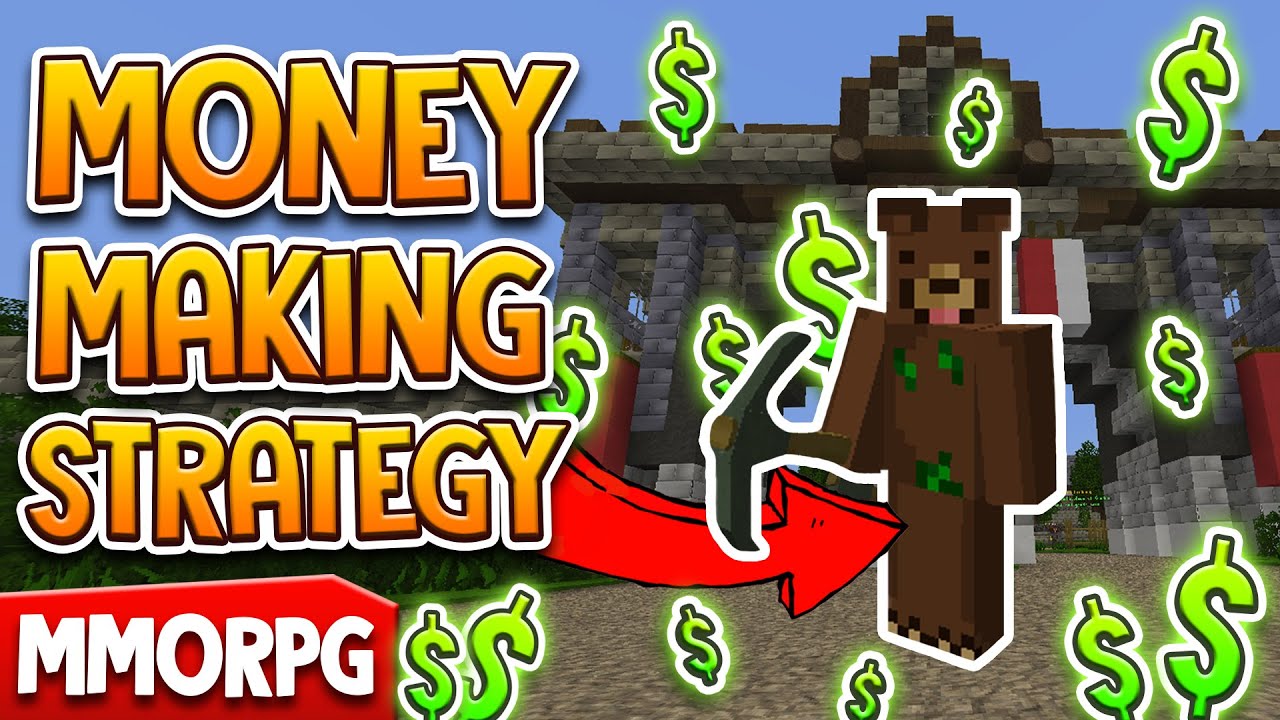 THIS MONEY MAKING STRATEGY IS INSANE! | Minecraft MMORPG - YouTube