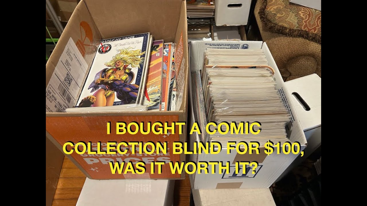 I Bought a Comic Book Collection Blind for $100. Was it Worth it? - YouTube