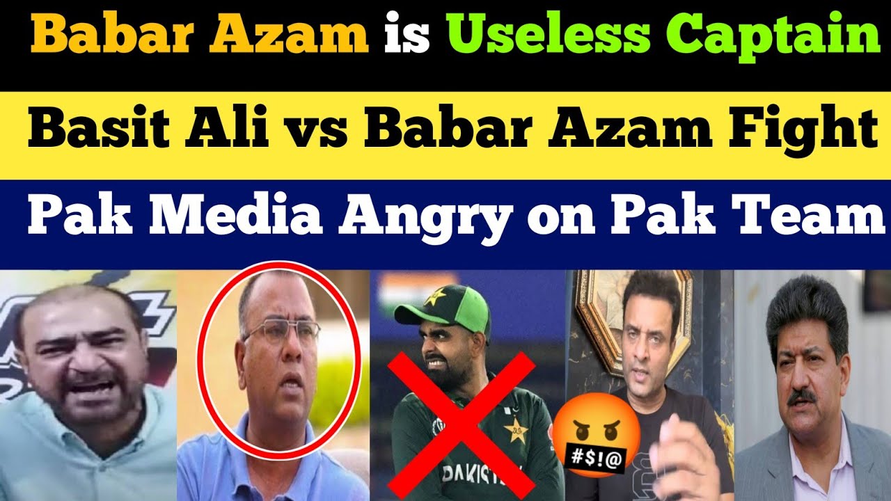 Basit Ali vs Babar Azam Fight | Basit Ali & Pak Media Lashed Out on ...