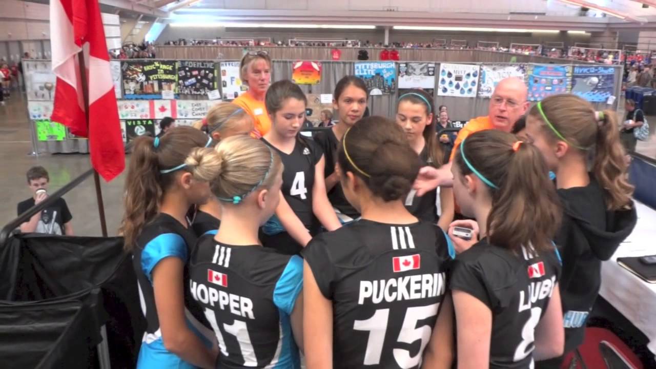 Halton Hurricanes 13U Black perform 'O Canada' at ECC in Pittsburgh ...