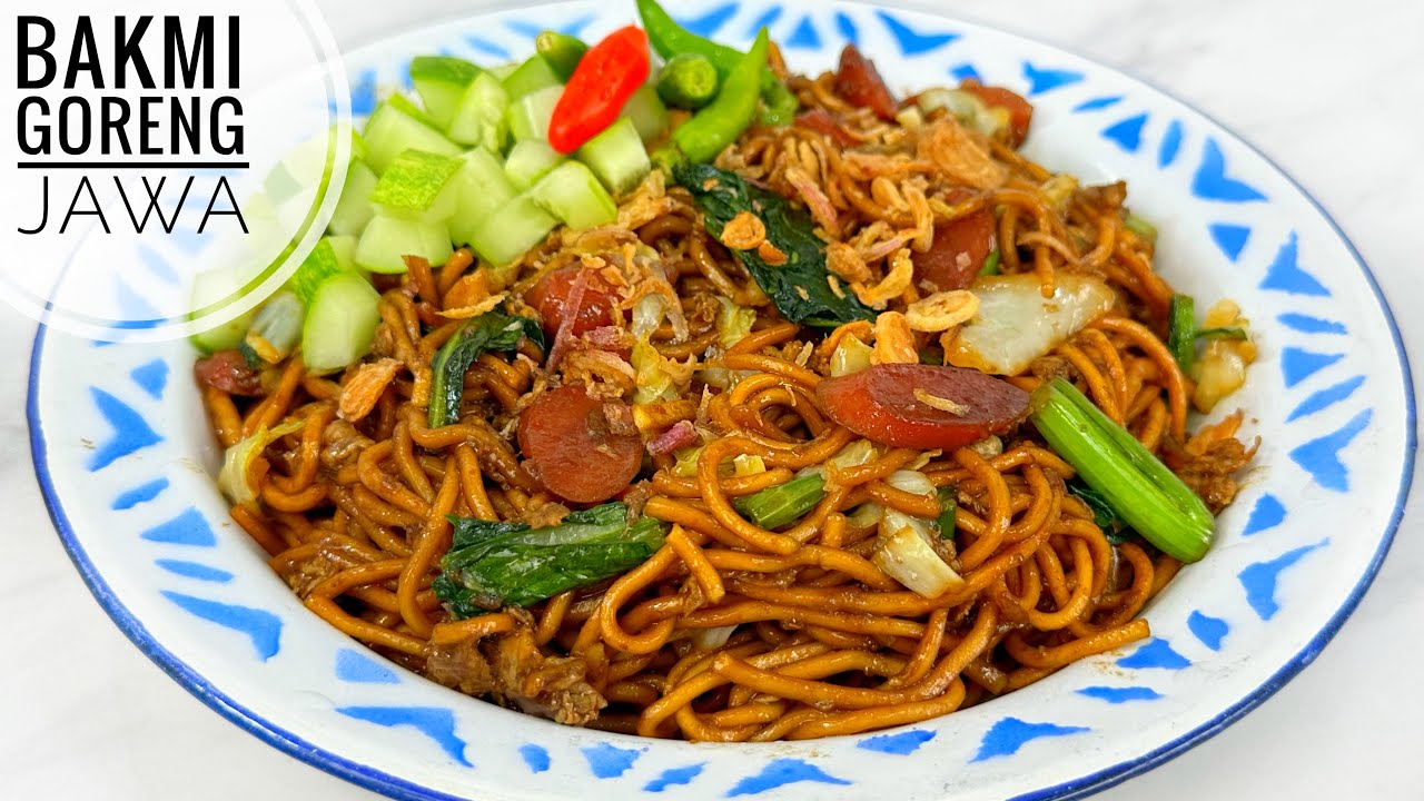 RESEP BAKMI GORENG JAWA ALA ABANG2 UWENAK BANGETTTTT - YouTube